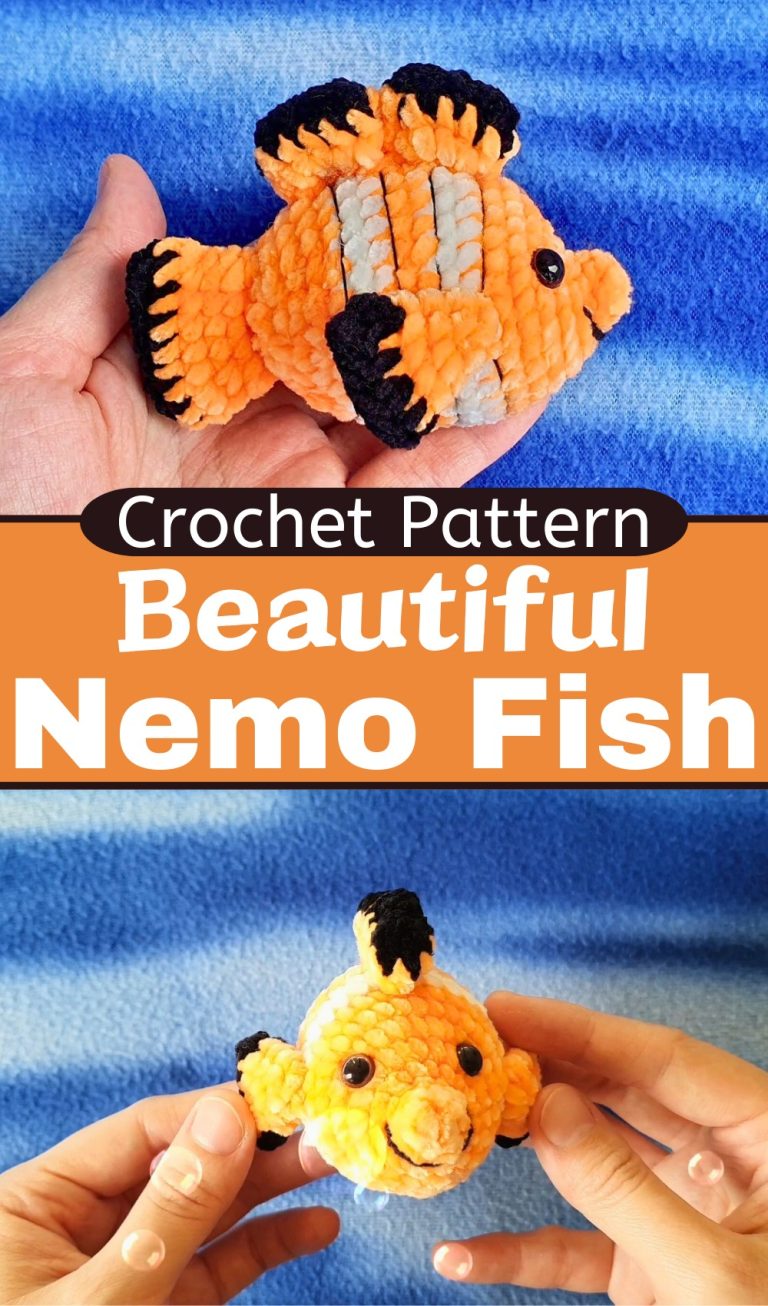 Crochet Nemo Amigurumi Patterns - Yours Patterns