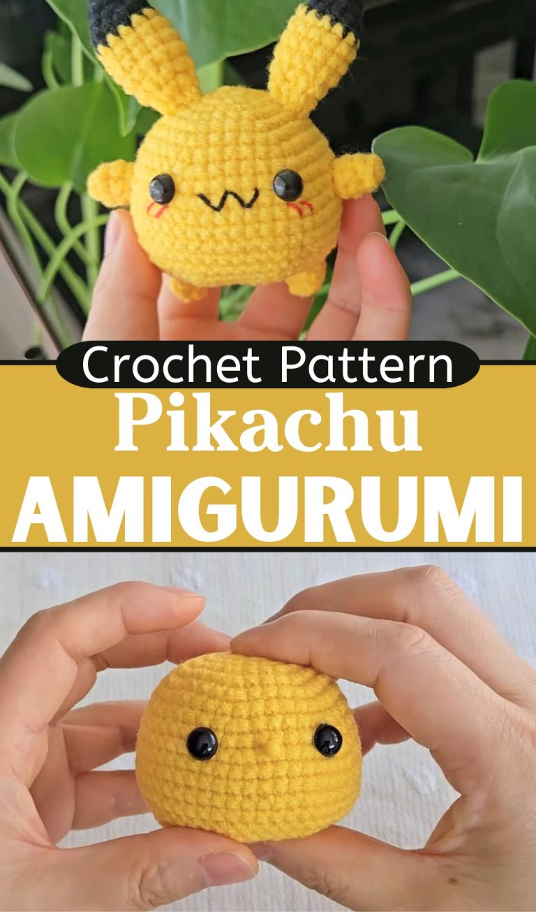 5 Crochet Pikachu Amigurumi Patterns For Kids To Play With - Yours Patterns