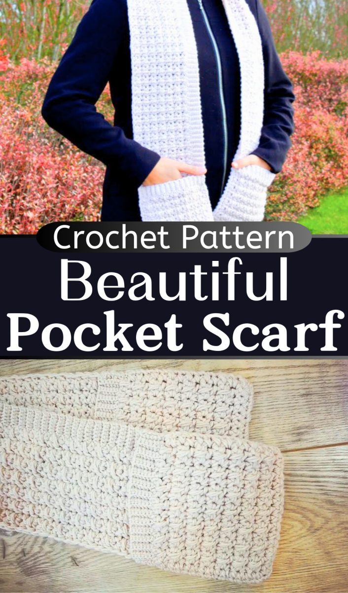 Best Free Crochet Pocket Shawl Patterns - Yours Patterns