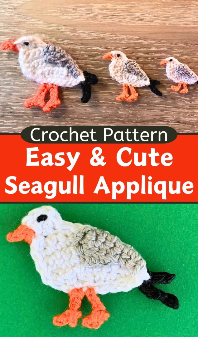 5 Cutest Crochet Seagull Amigurumi Patterns - Yours Patterns