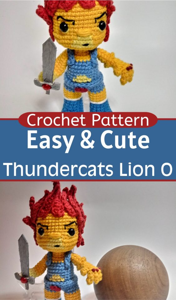 Crochet Thundercats Lion O - Yours Patterns