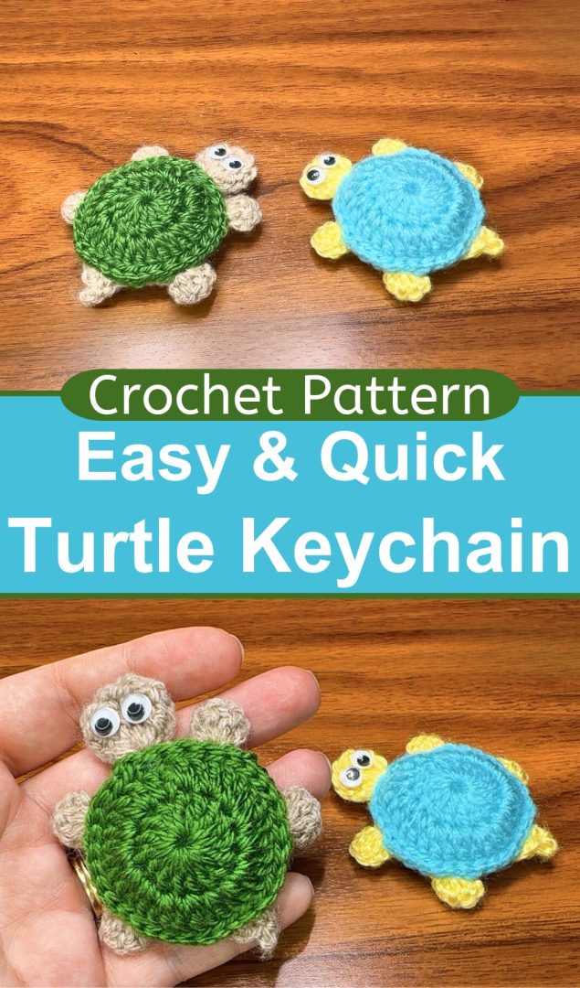 5 Cute Crochet Baby Turtle Amigurumi Patterns - Yours Patterns