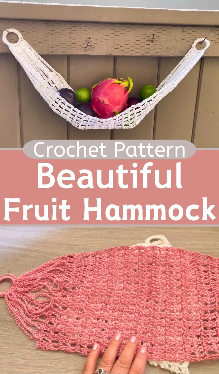 4 Stylish Crochet Hammocks Patterns For Relaxing Outdoors Decor - Yours ...