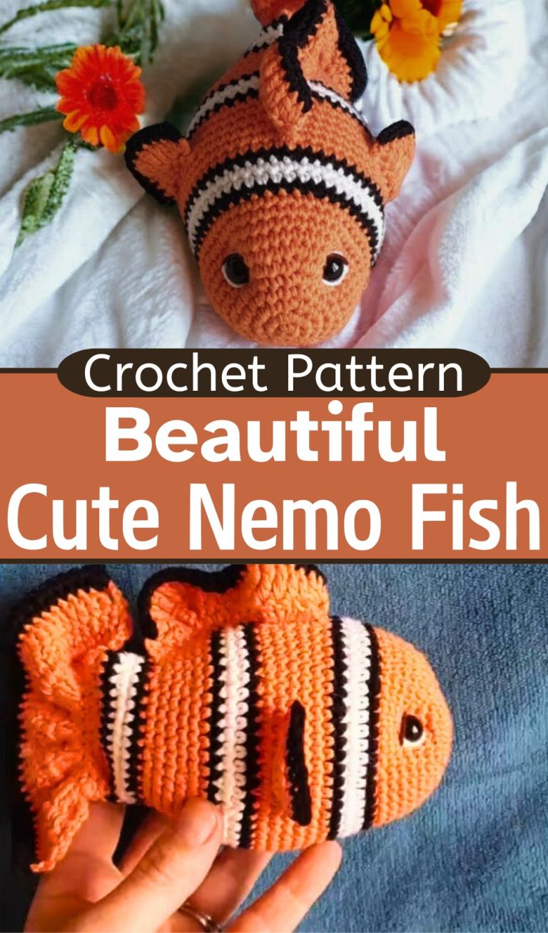 Crochet Nemo Amigurumi Patterns - Yours Patterns