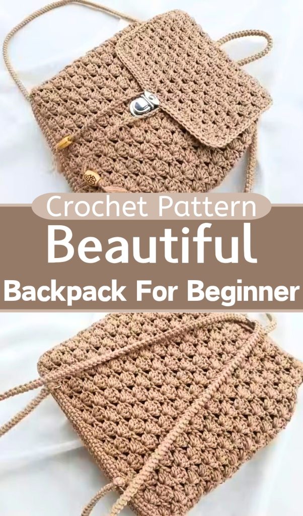 5 Beautiful & Useful Crochet Backpack Patterns - Yours Patterns