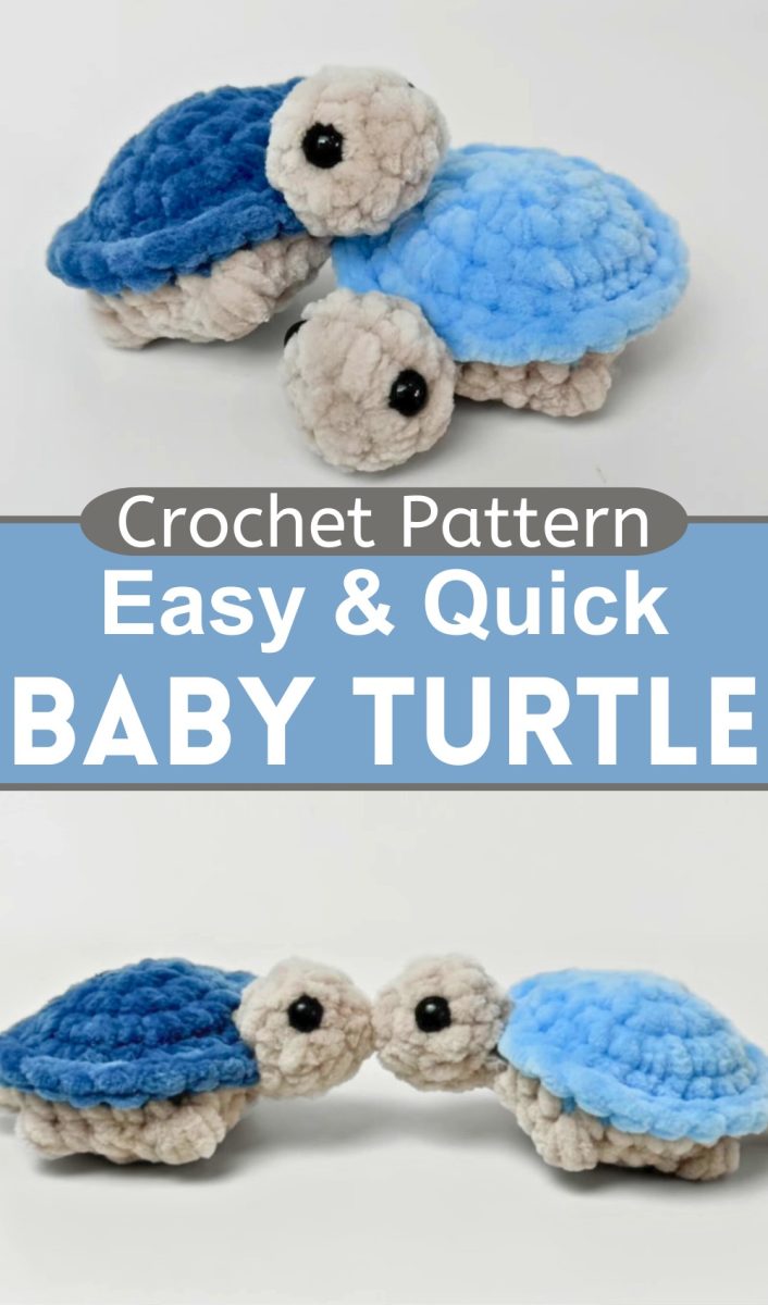5 Cute Crochet Baby Turtle Amigurumi Patterns - Yours Patterns