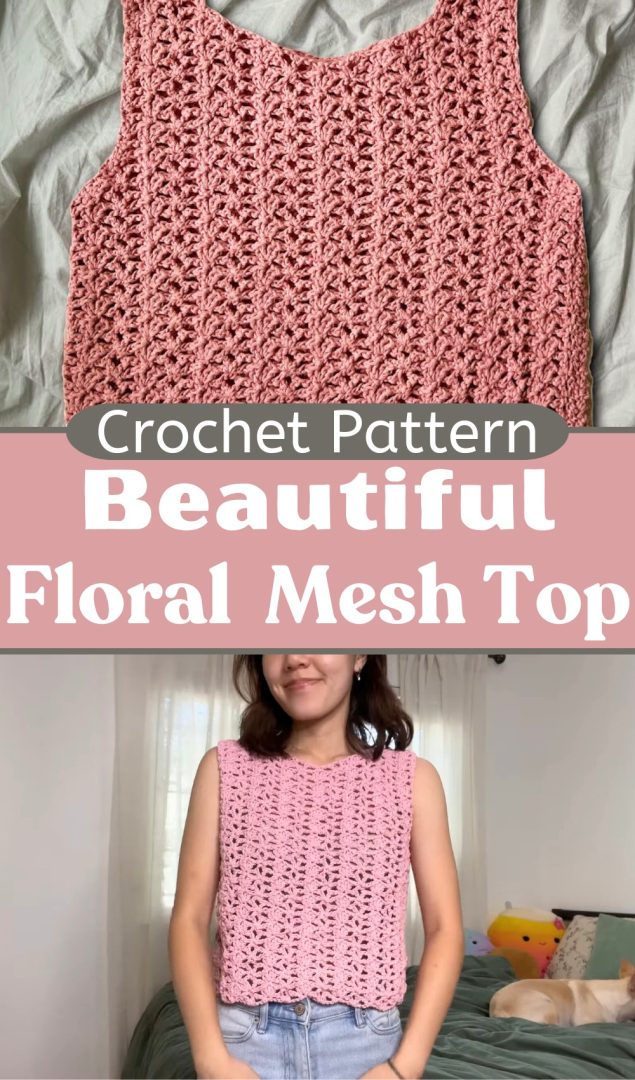 5 Stylish Crochet Mesh Top Pattern For Every Occasion - Yours Patterns
