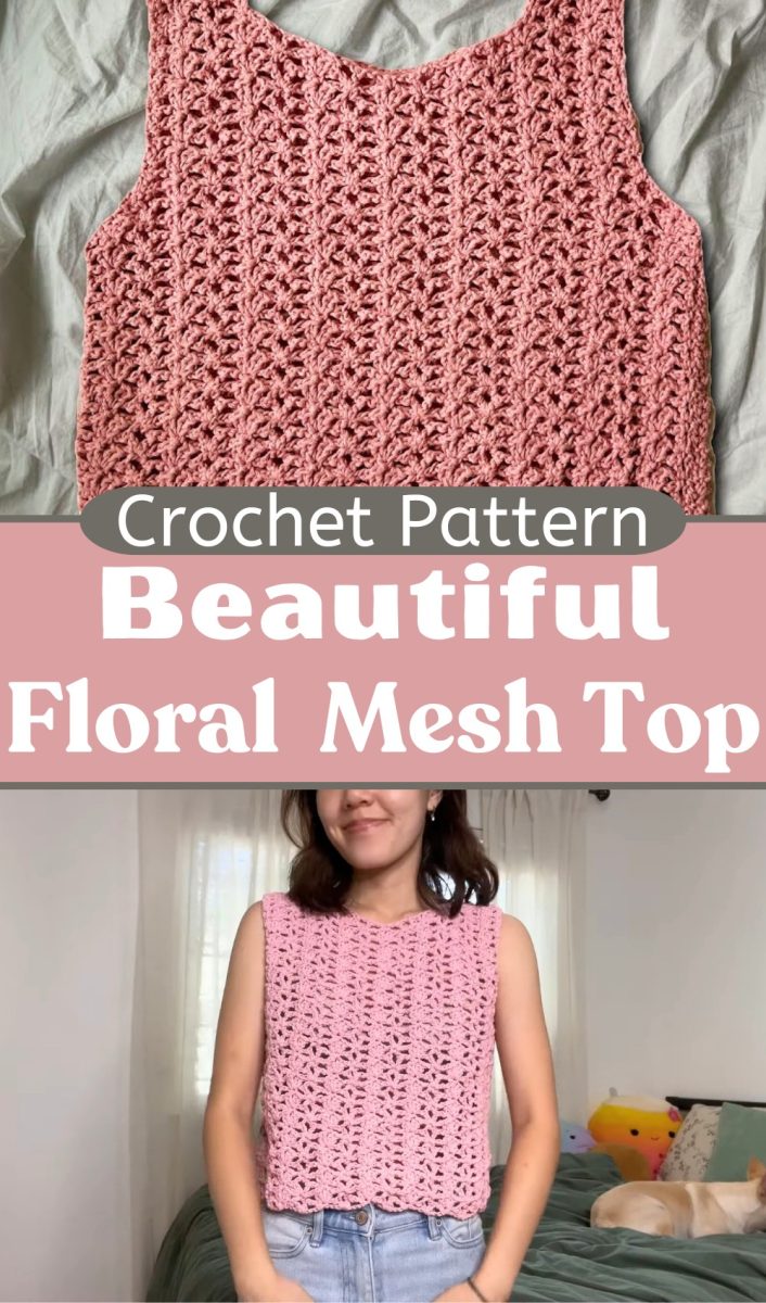 5 Stylish Crochet Mesh Top Pattern For Every Occasion - Yours Patterns