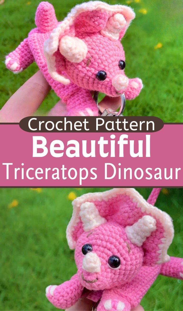 Crochet Triceratops Amigurumi Patterns - Yours Patterns