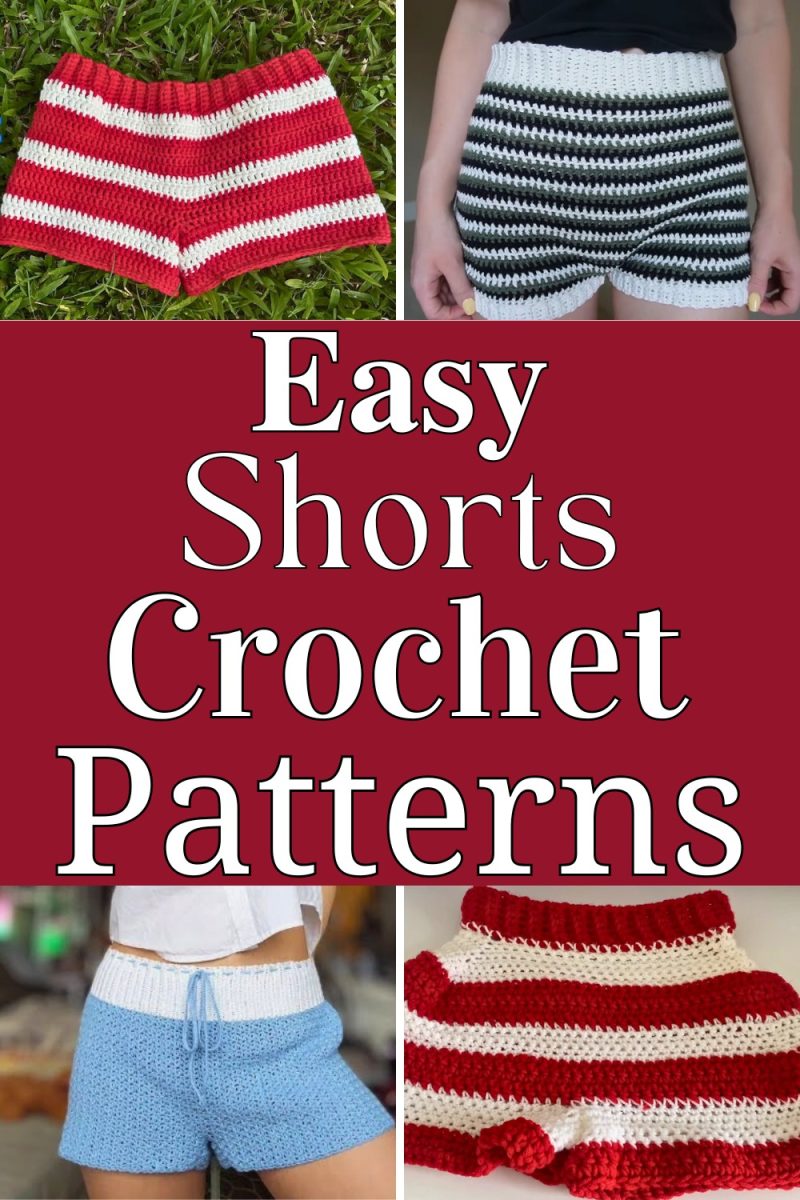 5 Stylish Crochet Shorts Patterns For Unique Summer Wear - Yours Patterns
