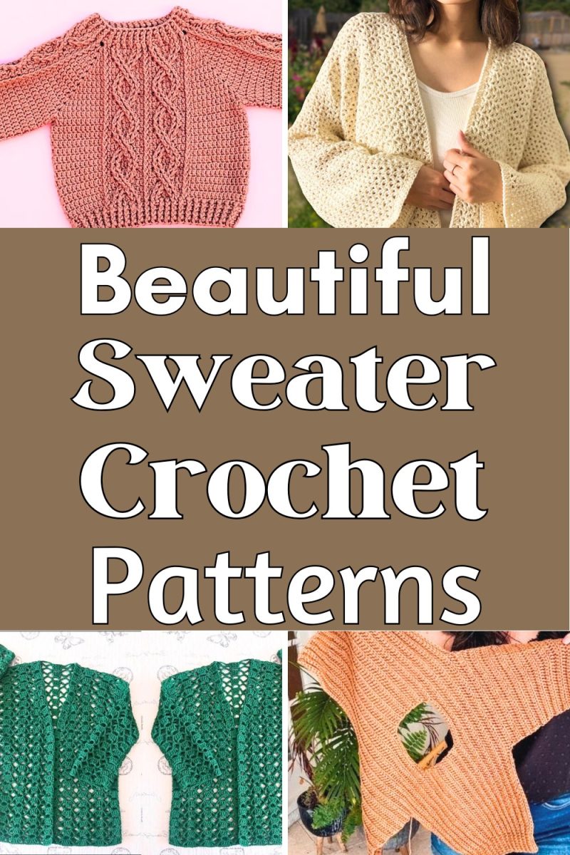 Best Warm Free Crochet Sweater Patterns In 2025 - Yours Patterns
