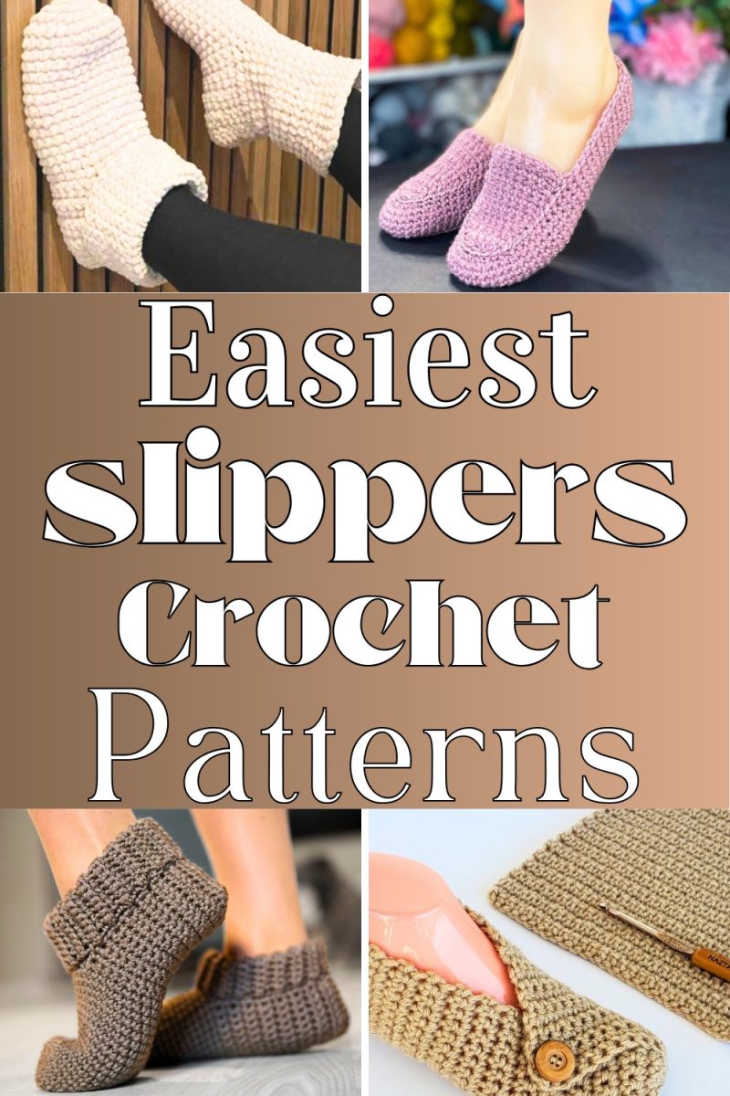 Chunky Crochet Slippers Patterns For Extra Comfort - Yours Patterns