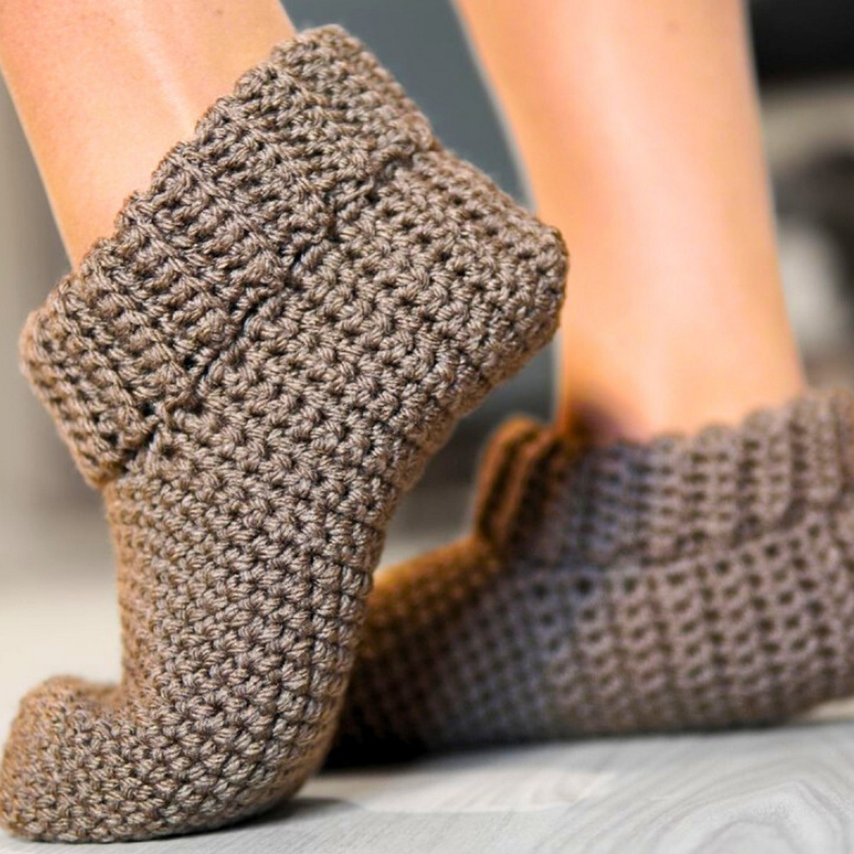 Chunky Crochet Slippers Patterns For Extra Comfort - Yours Patterns