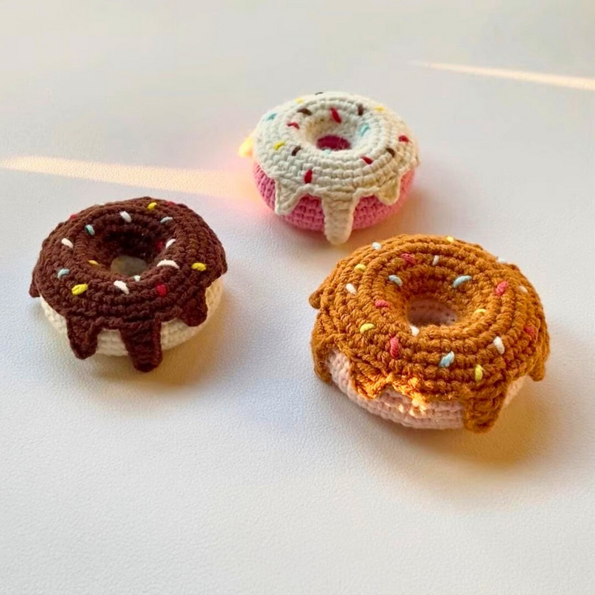 5 Colorful Crochet Mini Donut Amigurumi Patterns - Yours Patterns