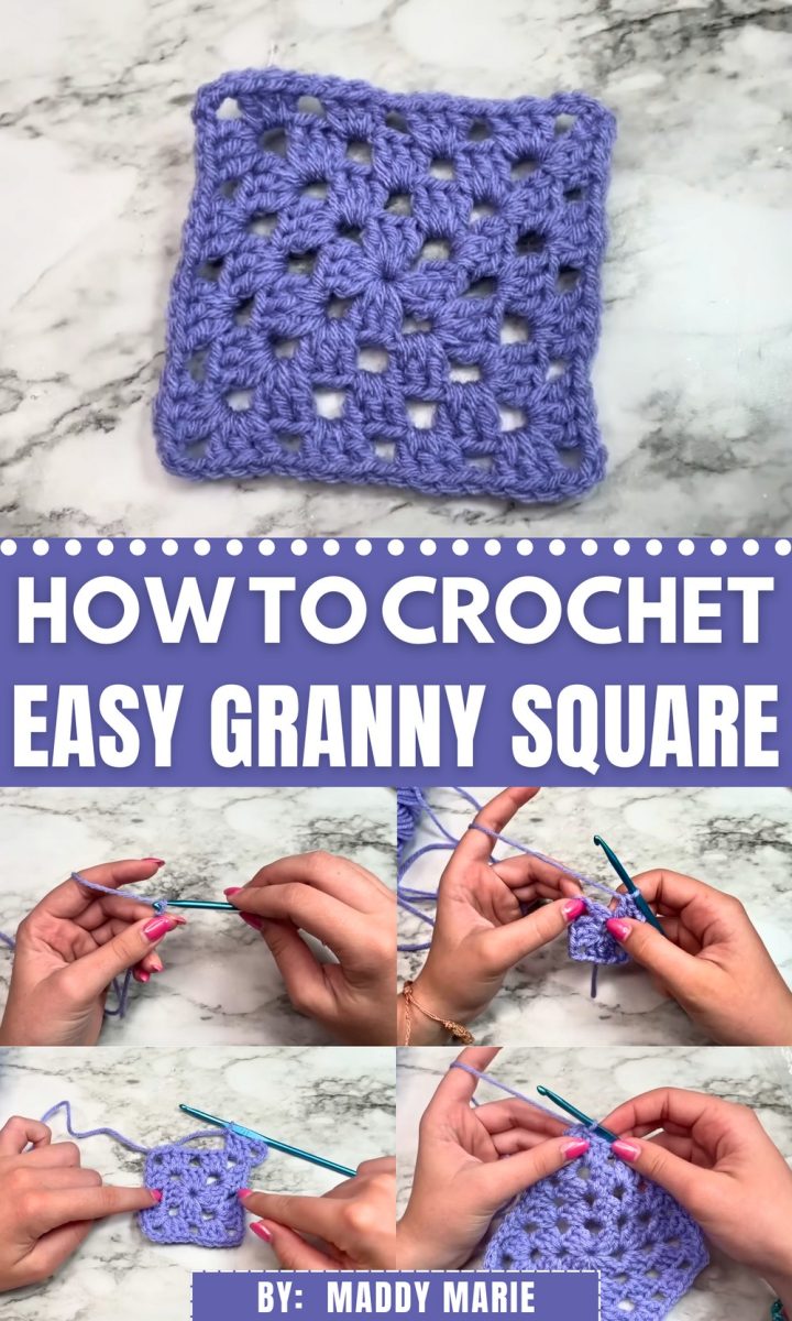Cozy Charm Crochet Granny Square Pattern That Works for Anything ...