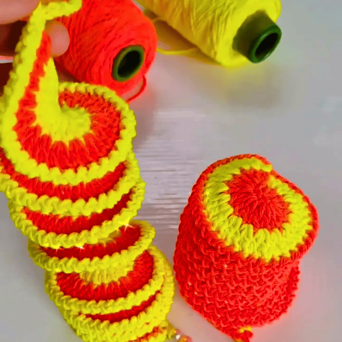 Free Crochet Wind Spinner Pattern That Spins with Style - Yours Patterns