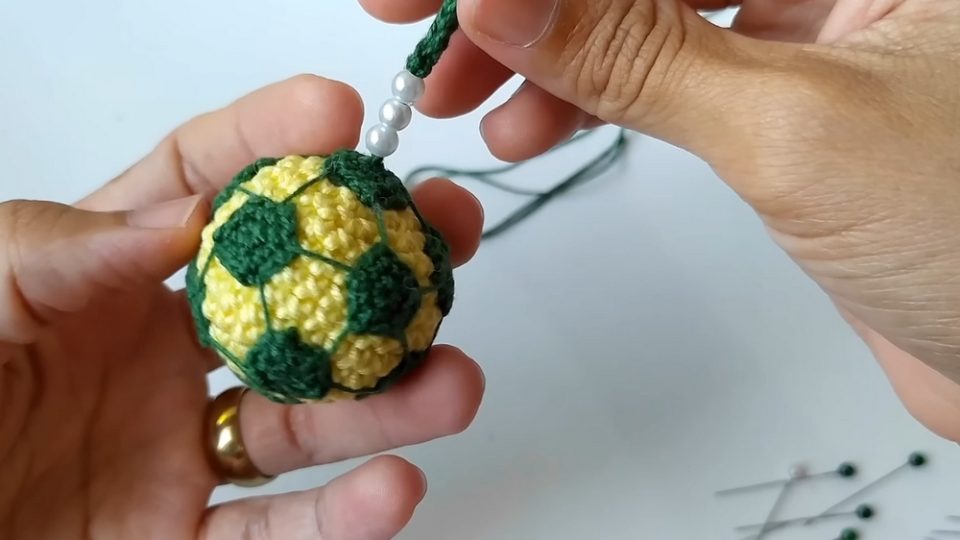 Playful Crochet Soccer Ball Keychain That’s Perfect for Gifts - Yours ...