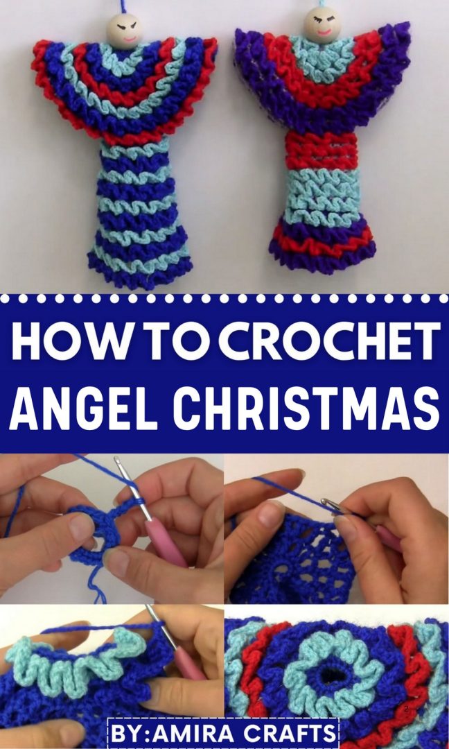 Free Crochet Angel Christmas for Charming Decorations - Yours Patterns