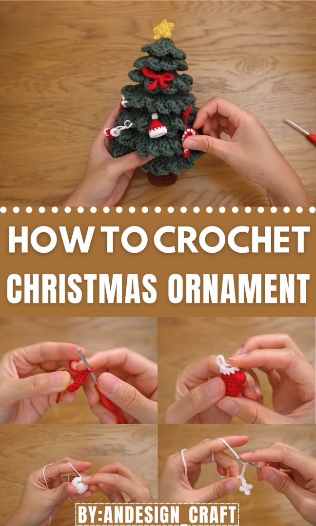 FREE Crochet Christmas Ornament Pattern That Shines on Tree - Yours ...