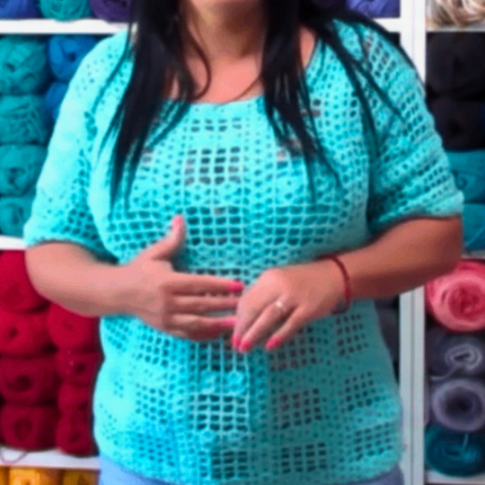 Blouse Free Crochet Pattern to Pair with Any Bottoms - Yours Patterns