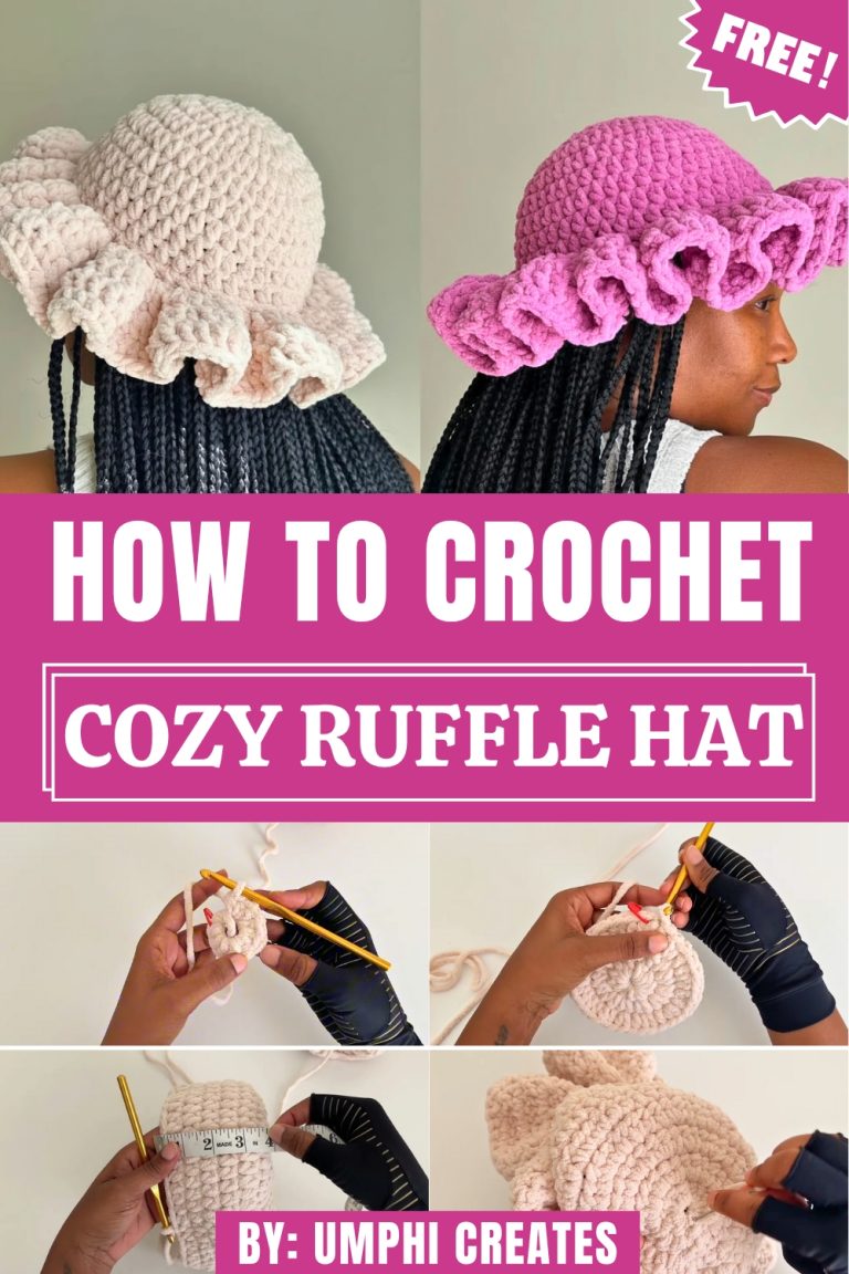 Elegant Crochet Ruffle Hat Pattern for Fashion Lovers - Yours Patterns