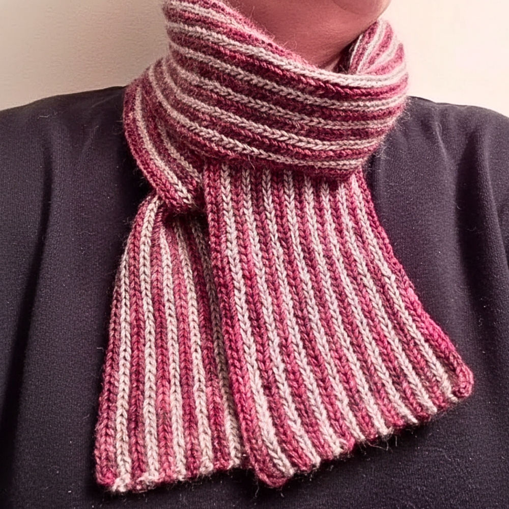 Chic Crochet Striped Scarf Pattern for Everyday Style - Yours Patterns