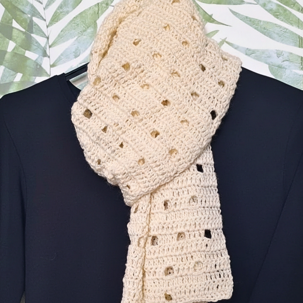 Modern Crochet Glassywing Scarf Pattern for Winter Looks - Yours Patterns