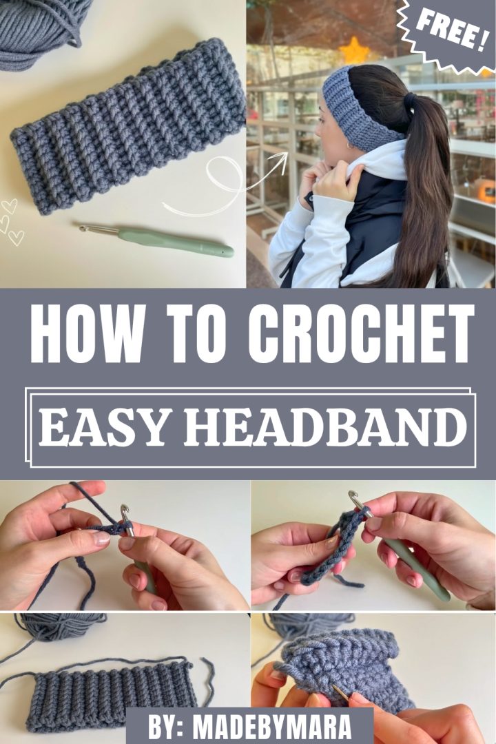 Free Crochet Headband Pattern to Keep Ears Warm in Style - Yours Patterns