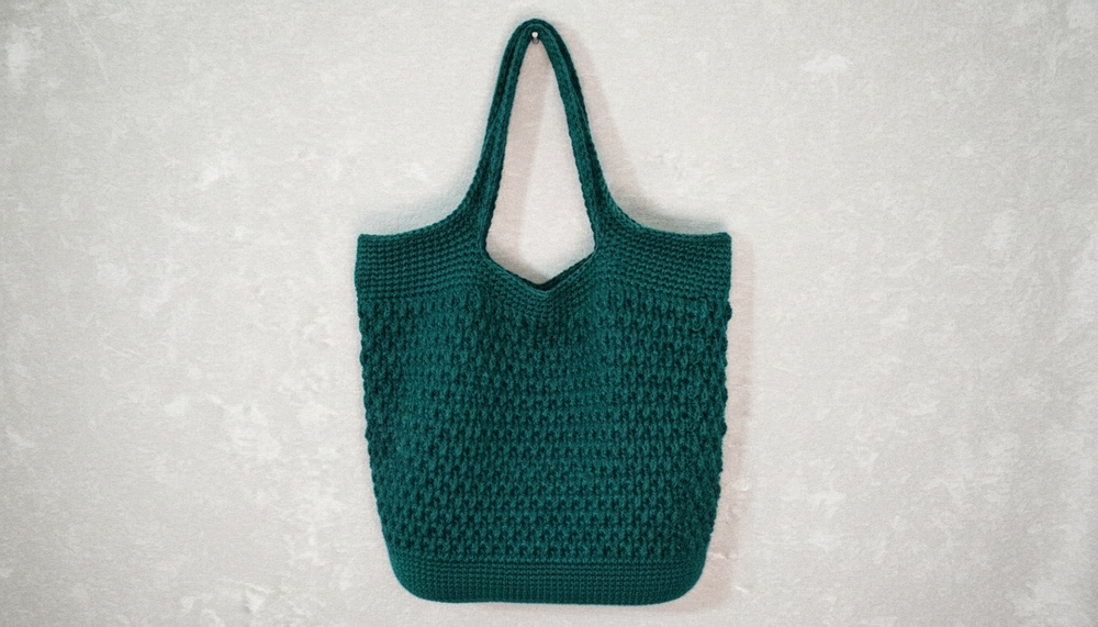 FREE Crochet Market Bag Pattern for Farmers Markets - Yours Patterns