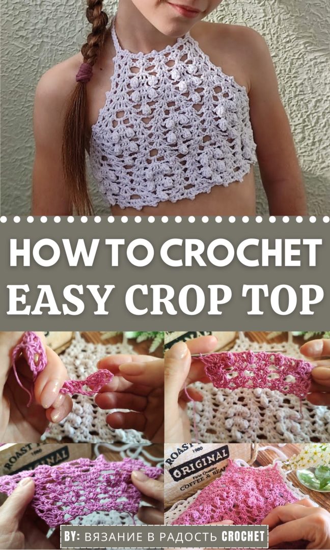Bold Crochet Crop Top Pattern for Confident Makers - Yours Patterns