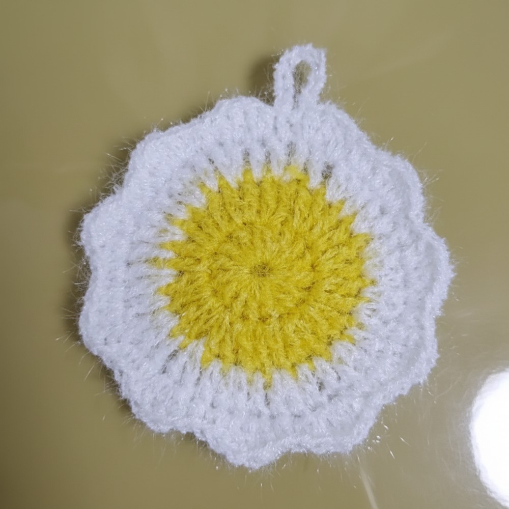 Crochet Fried Egg Susemi Free Pattern with Sunny Vibes - Yours Patterns
