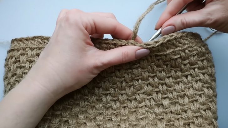 Must-Try Crochet Jute Bag Pattern for Stylish Minimalists - Yours Patterns