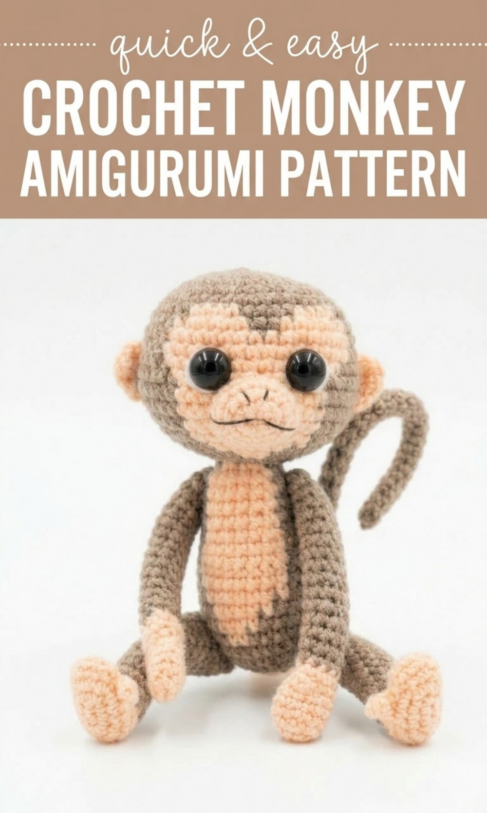 Fun Crochet Monkey Amigurumi Free Pattern For Toy Collectors - Yours ...